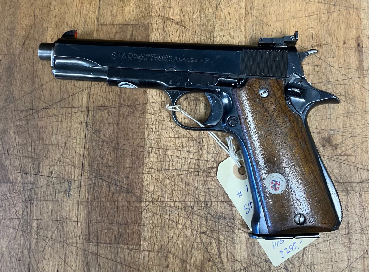 Star B cal.9x19 - Pistoler /Revolver ( brugte ) - A.H.Larsen